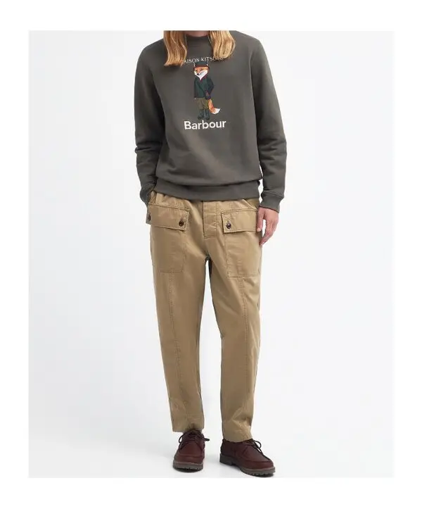 Barbour X Maison Kitsuné Fox Cotton Sweatshirt