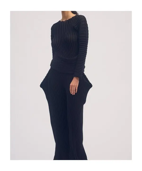 Issey Miyake Pleated Top