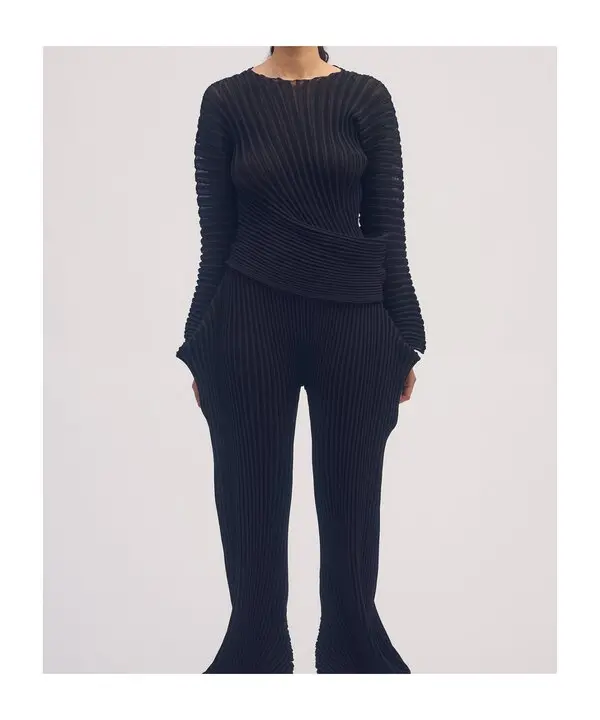 Issey Miyake Pleated Top