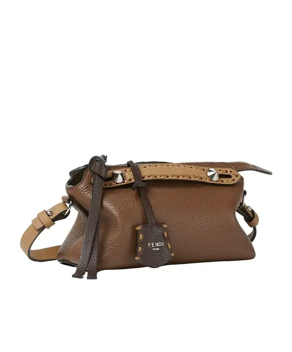Fendi Selleria Mini Handbag - Brown