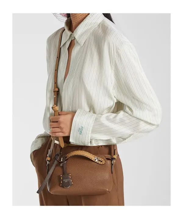 Fendi Selleria Mini Handbag - Brown