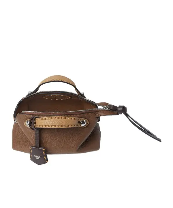 Fendi Selleria Mini Handbag - Brown