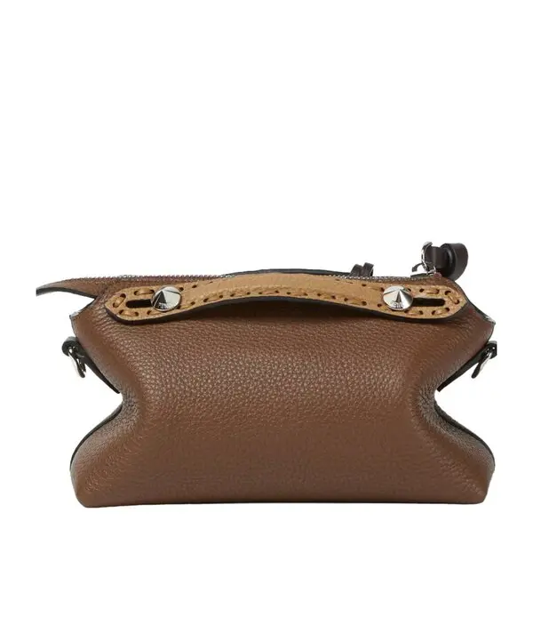 Fendi Selleria Mini Handbag - Brown