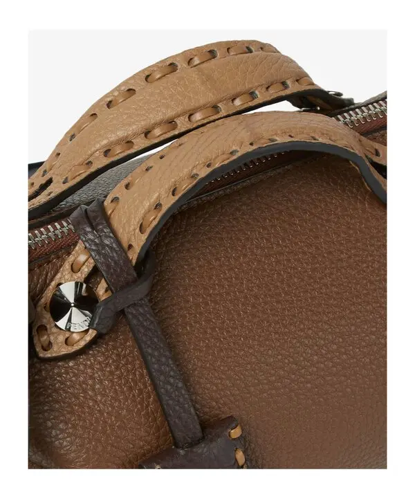 Fendi Selleria Mini Handbag - Brown