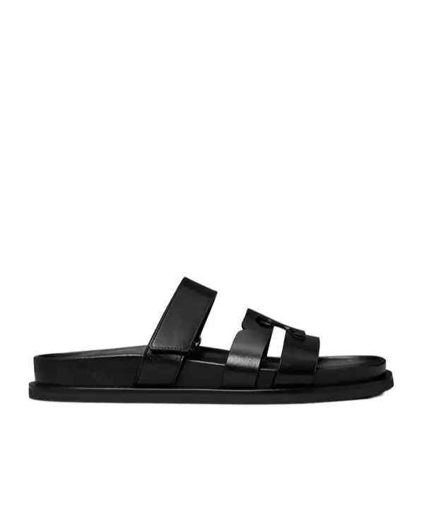 Tory Burch Ines Sport Slide Sandals - Black