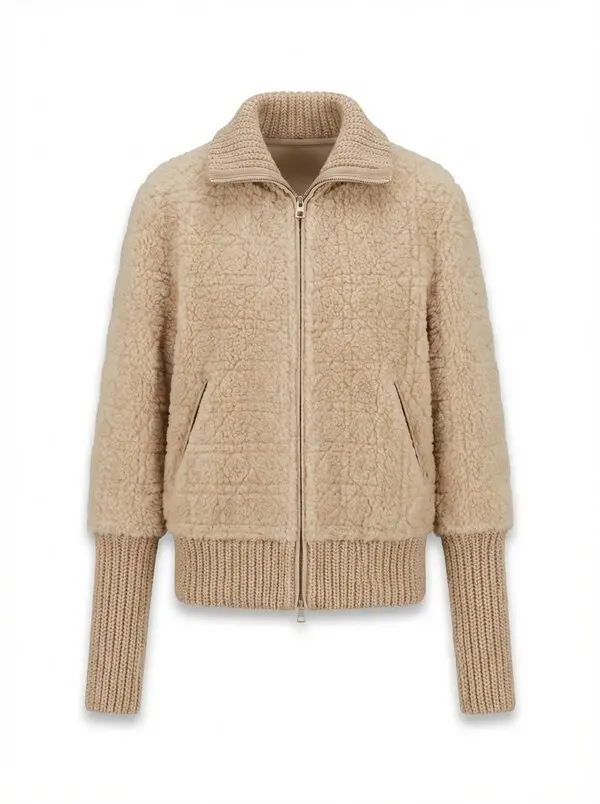 Dior Long-sleeved Cotton Jacket With Zip Closure