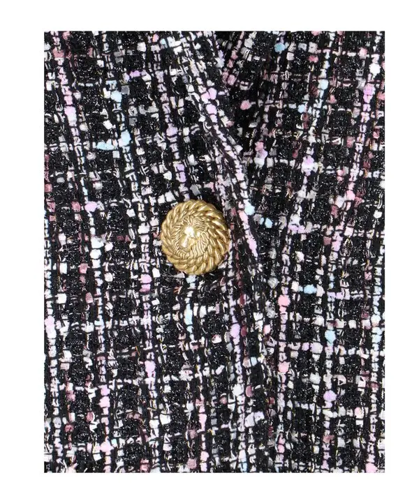 Balmain Single Breasted Tweed Jacket