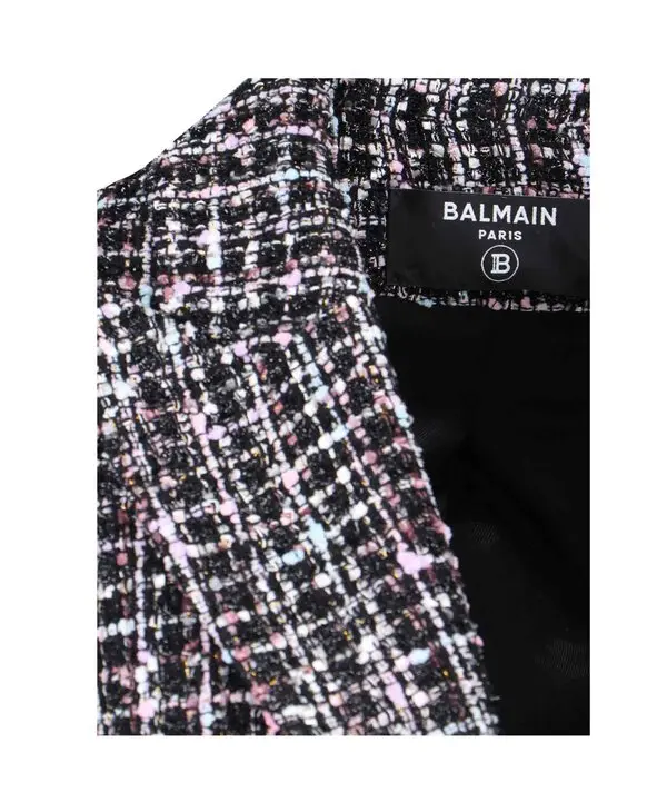 Balmain Single Breasted Tweed Jacket