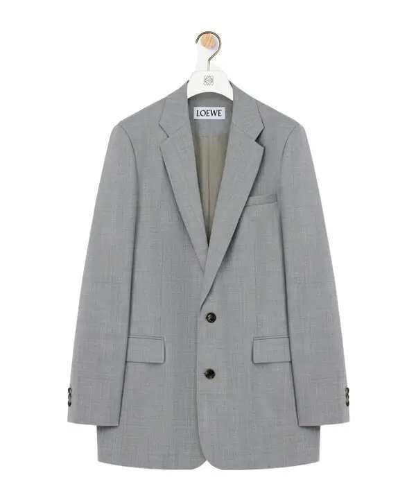 Loewe Single-breasted Tailored Jacket