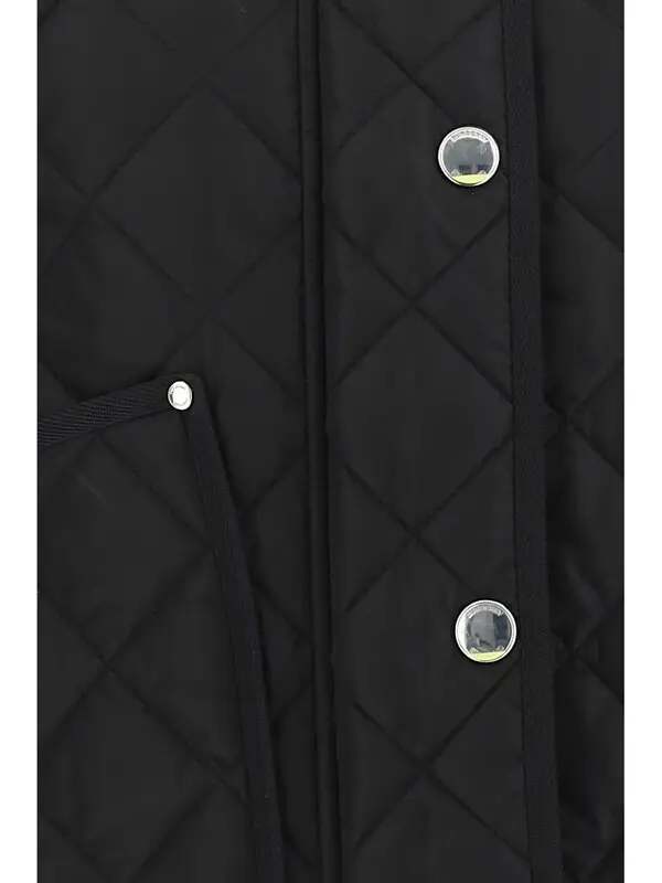 Burberry Quilted Hooded Jacket