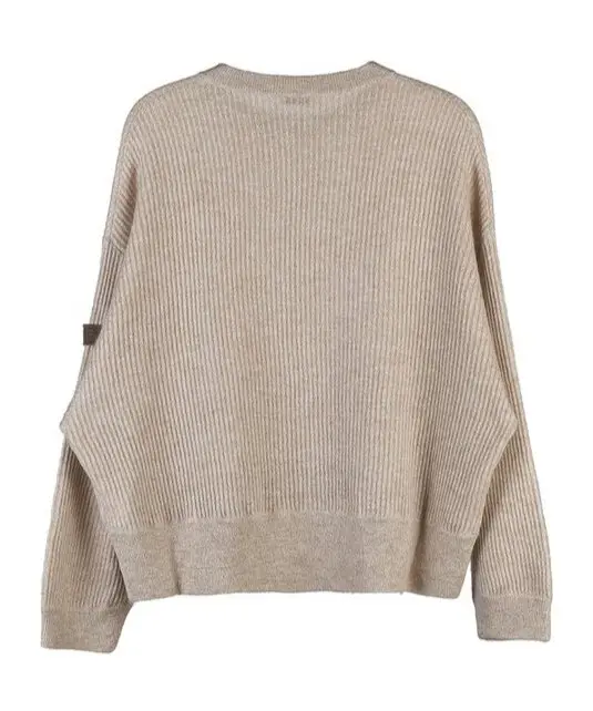Brunello Cucinelli Ribbed Long Sleeve Sweater