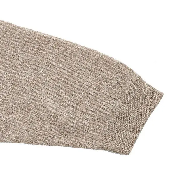 Brunello Cucinelli Ribbed Long Sleeve Sweater