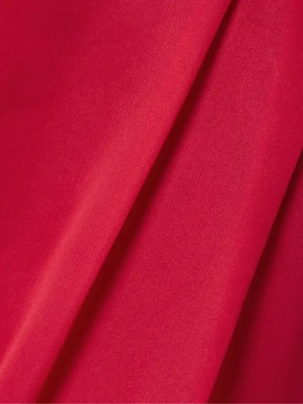 Khaite Lucian Maxi Skirt - Raspberry