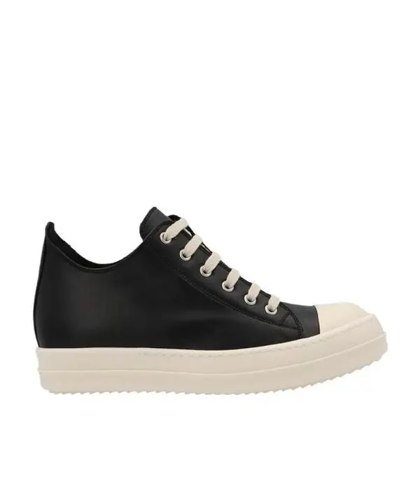 Rick Owens High-top Lace-up Sneakers - Black