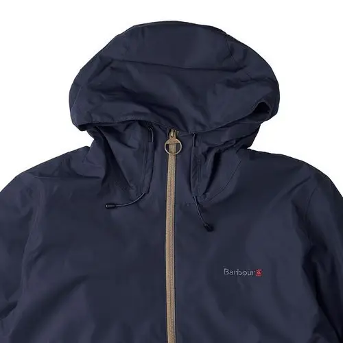 Barbour Logo-embroidered Hooded Jacket