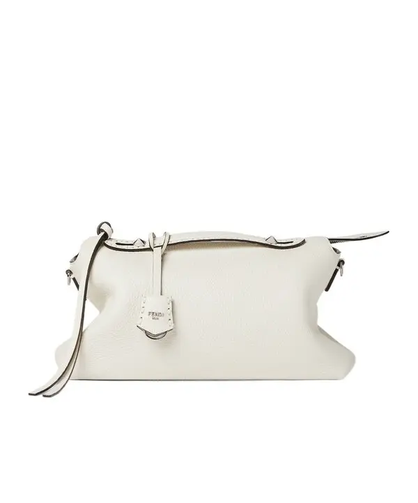 Fendi Selleria Large Tote Bag - White