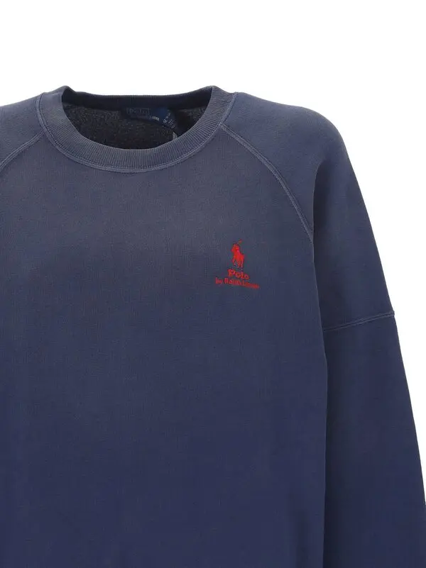 Polo Ralph Lauren Crewneck Sweatshirt With Embroidered Logo