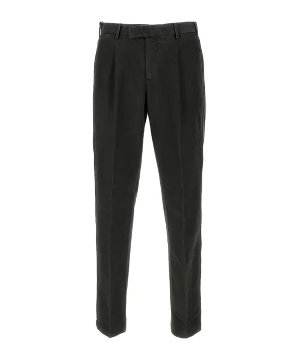 PT TORINO Straight-leg Casual Pants - Black