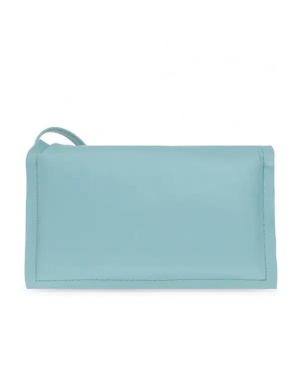 FERRAGAMO Logo Flip Shoulder Bag - Blue