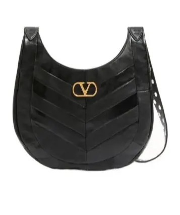 Valentino Garavani Hoboho Small Hobo Bag - Black