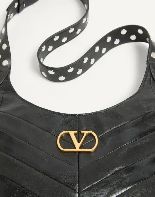 Valentino Garavani Hoboho Small Hobo Bag - Black