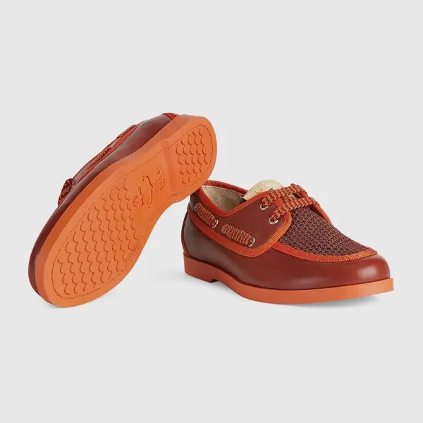 Gucci Lace-up Boat Shoes