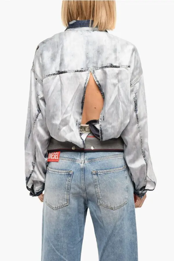 DIESEL® Camouflage Belt Shirt