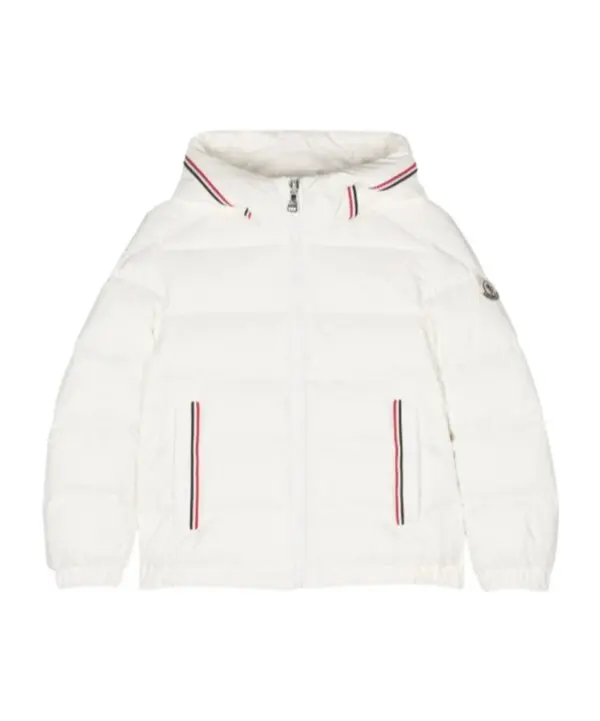 Moncler Hooded Down Jacket - White