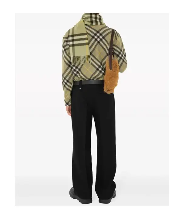 Burberry Long Sleeved Check Pattern Shirt