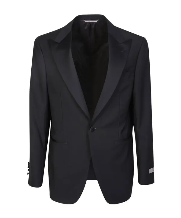 Canali Single-breasted Two-piece Suit - Black
