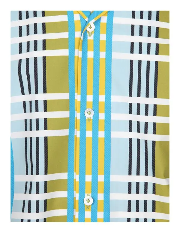 LANVIN Printed Striped Shirt
