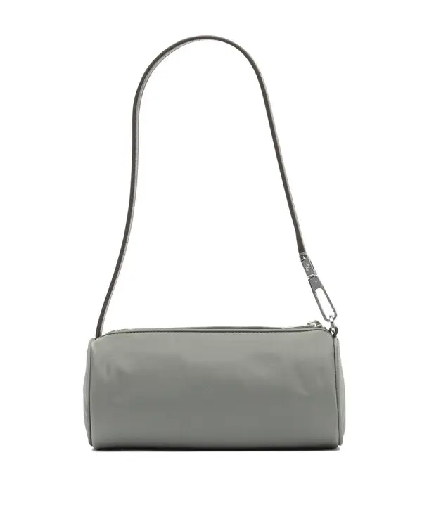 Tory Burch Virginia Zipped Cylinder Bag - Gray