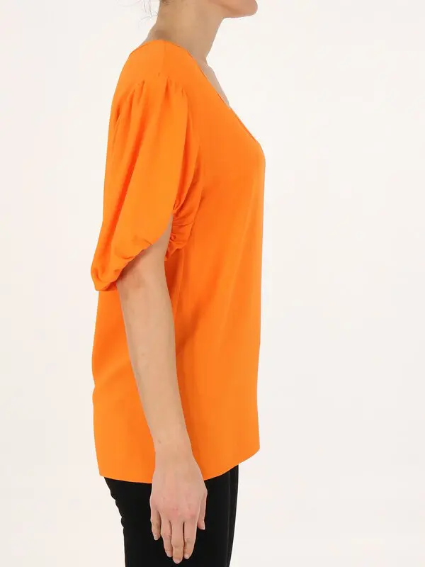 Stella McCartney Puff Sleeved Crewneck T-shirt