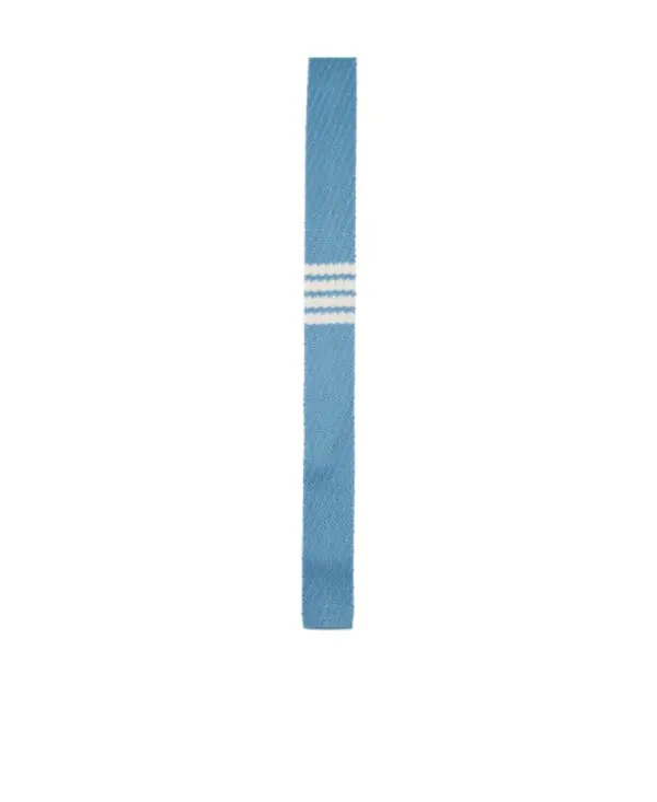 Thom Browne Silk Tie - Blue