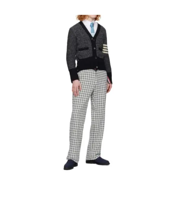 Thom Browne Silk Tie - Blue