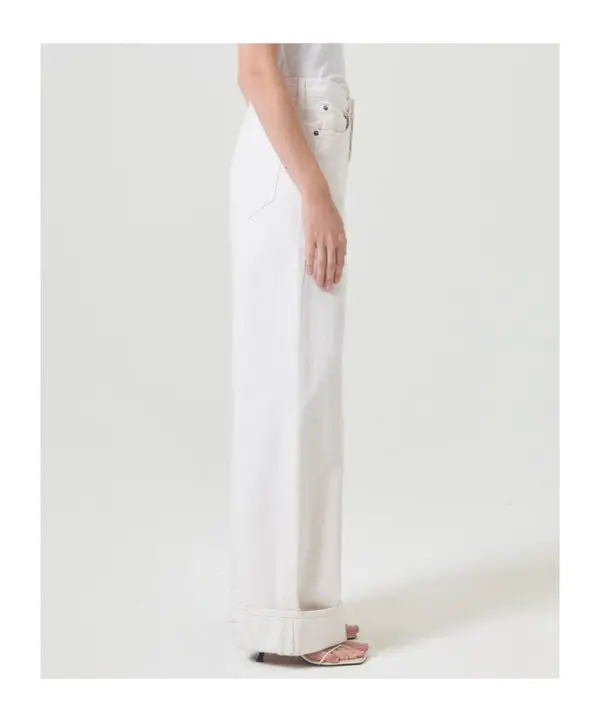 AGOLDE Dame High-rise Wide-leg Jeans