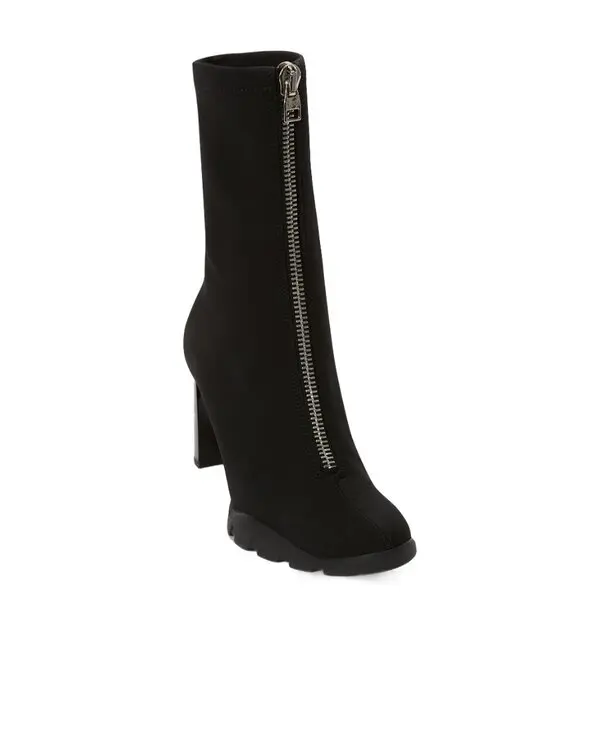 Alexander McQueen Slim Tread Zipped Ankle Boots - Black