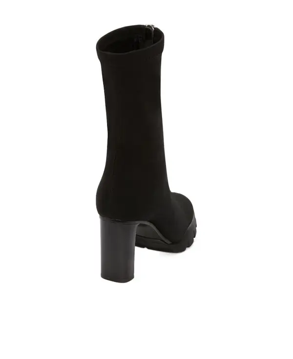 Alexander McQueen Slim Tread Zipped Ankle Boots - Black