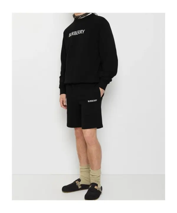 Burberry Logo Printed Track Shorts