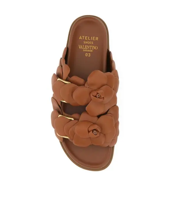 Valentino Garavani Atelier Rose Edition Slides