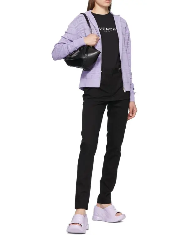 Givenchy 4g Monogram Lace Zip-up Hoodie
