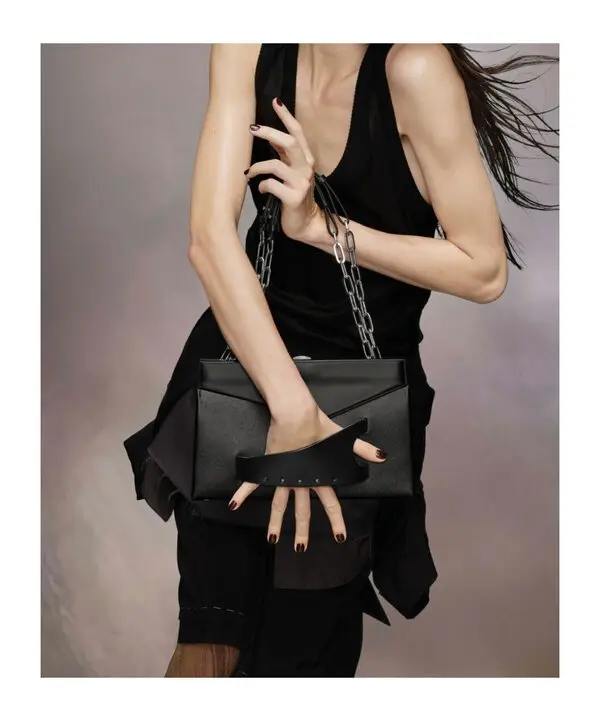 MAISON MARGIELA Snatched Medium Shoulder Bag