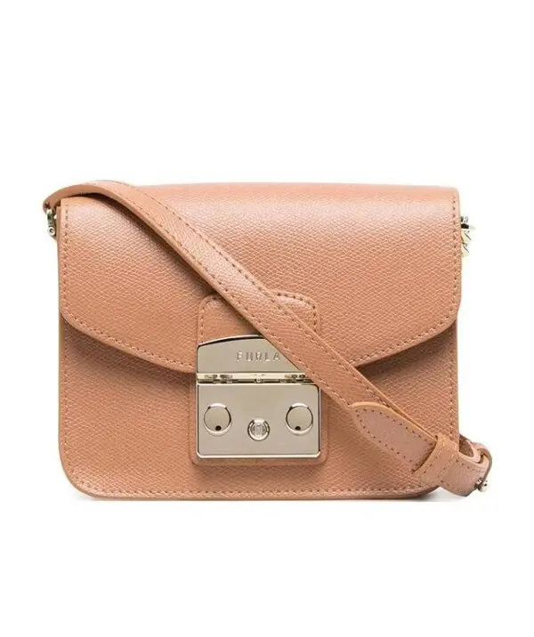Furla Metropolis Mini Crossbody Bag - Brown