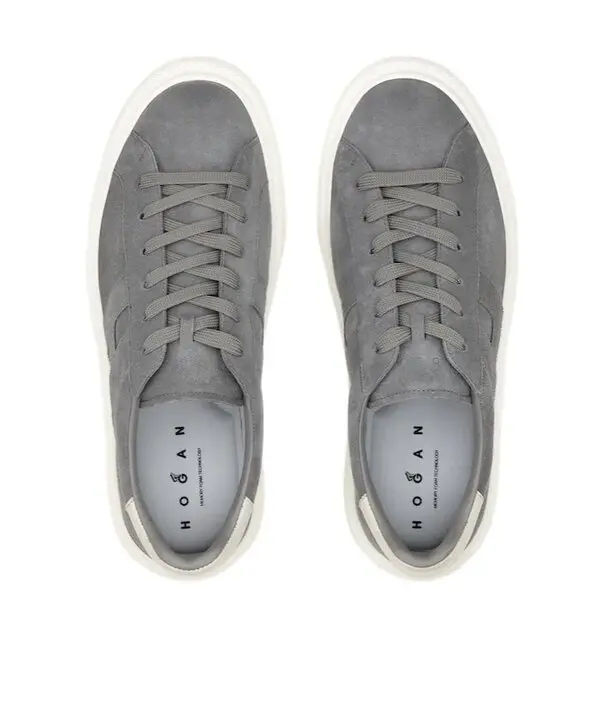 Hogan H691 Side H Patch Sneakers - Grey