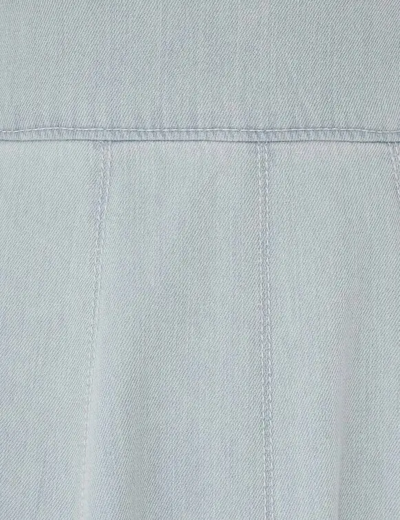 Zimmermann Denim Corset Midi Dress