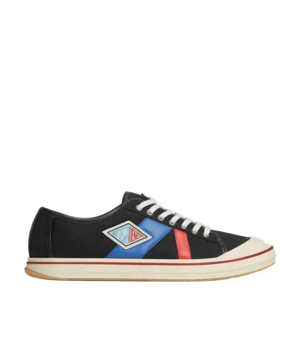 Bottega Veneta Eliot Perforated Lace-up Sneakers - Black