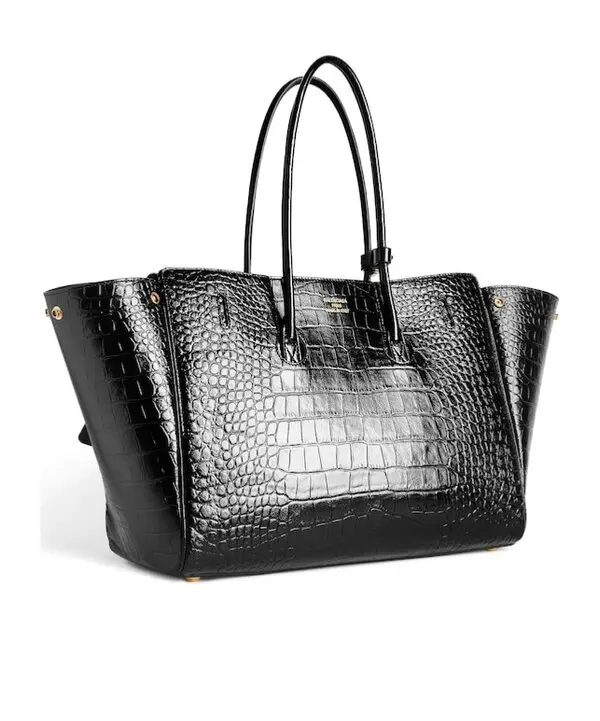 Balenciaga Bel Air Medium Carry Tote Bag - Black