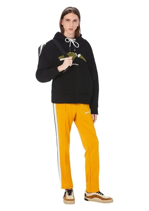 Palm Angels Crocodile Print Hoodie