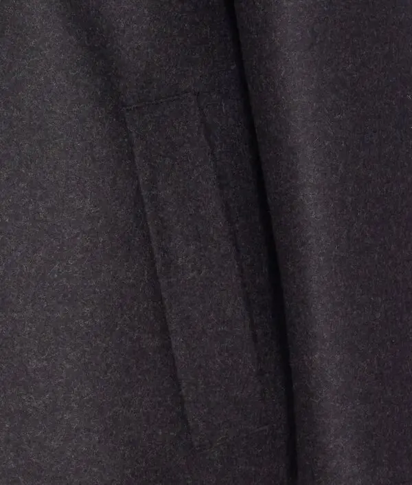 Fendi Single-breasted Long-sleeved Midi Coat