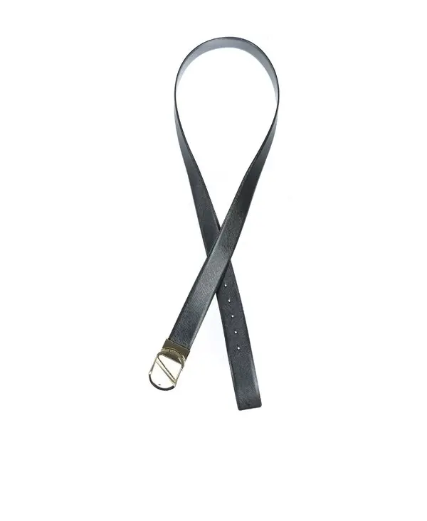 Zegna Logo Buckle Belt